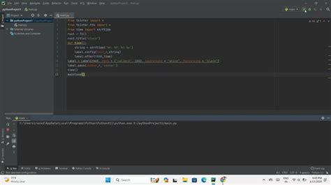 Gurajada Sai Dinesh On Linkedin Digital Clock Task Using Python At Internpe