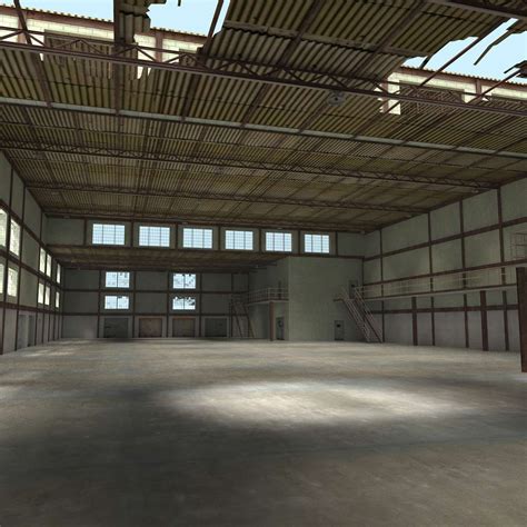 Warehouse Interior And Exterior 3d Model 199 Fbx Obj Max Free3d