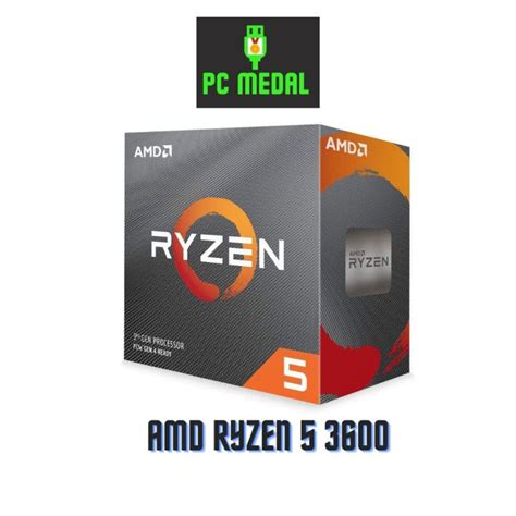 Amd Ryzen 5 3600 6 Core 12 Thread Unlocked Desktop Processor With Wraith Stealth Cooler Lazada Ph