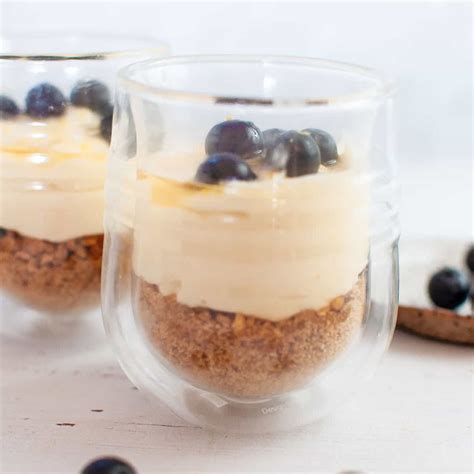 Sugar Free Lemon Cheesecake In A Glass