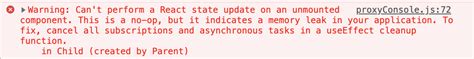 Bug Involving WarnAboutUpdateOnUnmounted When Using Hooks Issue 15303 Facebook React GitHub