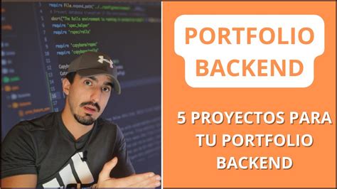 Portfolio Backend 5 Proyectos Para Tu Portfolio De Programador 2023 Youtube