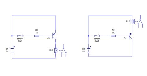 Transistor Switch Circuit Relay