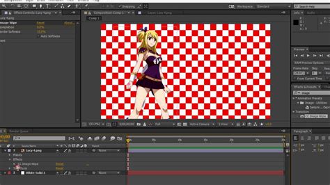 After Effects • Image Wipe And Checkerboard • Tutorial Youtube