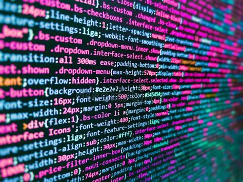 Seo Optimization Mobile App Building Programming Code Abstract Screen Of Software Developer