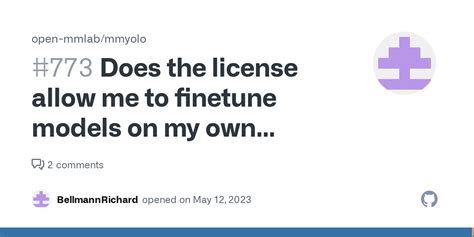 Does The License Allow Me To Finetune Models On My Own Dataset And