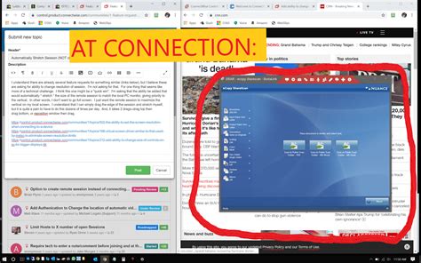Automatically Stretch Session NOT Change Resolution To Maximum Height Of ScreenConnect