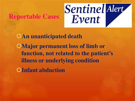 Occurrence Variance Report And Sentinel Event Reporting System Pdf