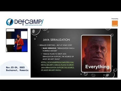 Free Video 50 Shades Of Java Exploitation From Defcamp Class Central