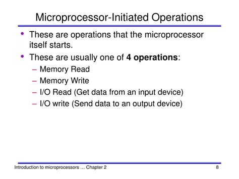 PPT Chapter Microprocessor Architecture PowerPoint Presentation Free Download ID