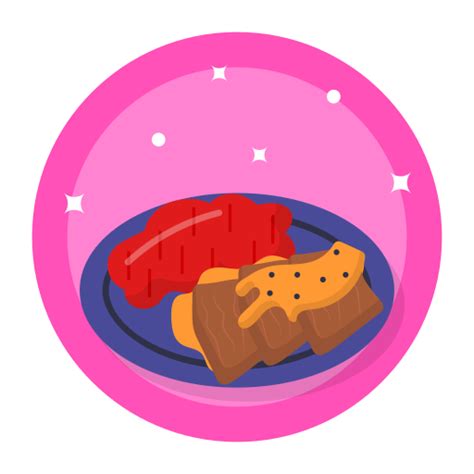 Meat Slice Generic Circular Icon