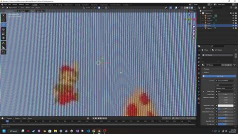 crt screen effect r blender