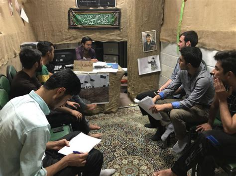 بسیج دانشجویی دانشگاه فرهنگیان بجنورد جلسات داخلی