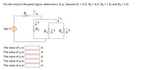 solved for the circuit in the given figure determine i1 to