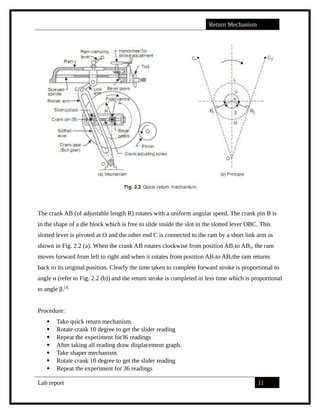 Quick Return Mechanism11 PDF