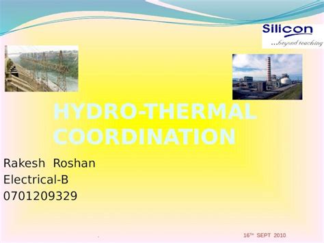 Pptx R 8 Hydro Thermal Coordination Dokumen Tips
