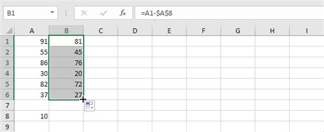How To Do Minus Sums In Excel Shaun Bunting S Subtraction Worksheets
