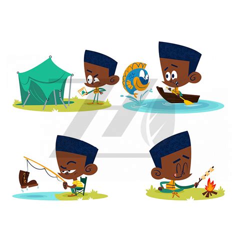 دانلود وکتور شخصیت کارتونی گردش و مسافرت دانلود رایگان فایل لایه باز