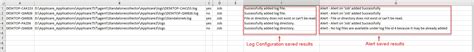 Log Analyzer Configuration Import Via Csv File Arcturus Technologies