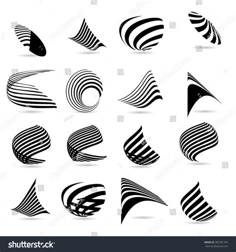Vector Logo Design Template Abstract Colorful Stock Vector 283781795 Shutterstock
