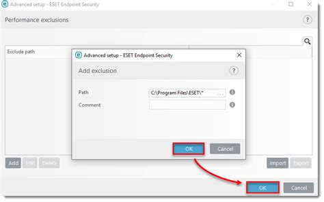 Kb6985 Exclude Files Or Folders From Real Time Scanning On An Individual Workstation In Eset