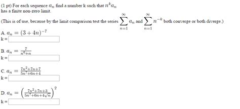 solved for each sequence alpha y find a number k such tha