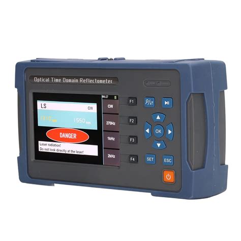 Time Domain Reflectometer Fiber Optic Reflectometer 3 Measurement Units 100‑240v For