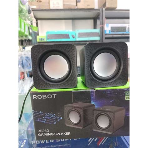 Jual Speaker Robot Rs260 Usb Multimedia Portable Shopee Indonesia