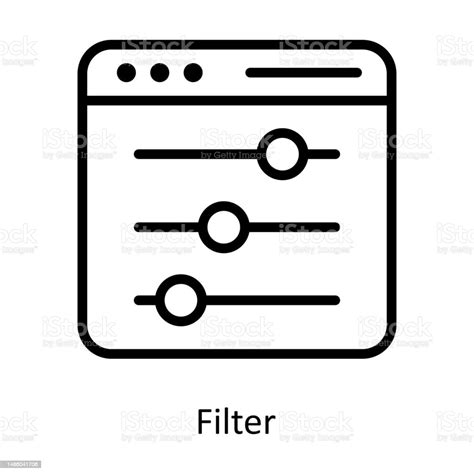 벡터 윤곽선 아이콘을 필터링합니다 심플 스톡 일러스트 스톡 0명에 대한 스톡 벡터 아트 및 기타 이미지 0명 개념 검열 Istock