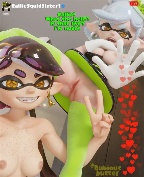 Post Callie Dubiousbutter Inkling Marie Splatoon Squid Sisters