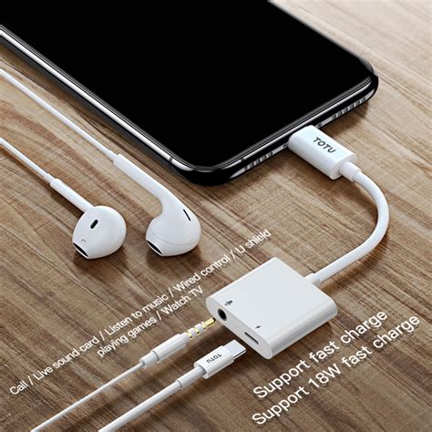 Totu USB Type C To Mm Jack Audio DAC Charging Adapter