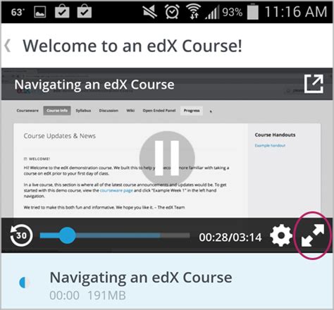 3 if you use the edx mobile app — open edx learner s guide eucalyptus release documentation