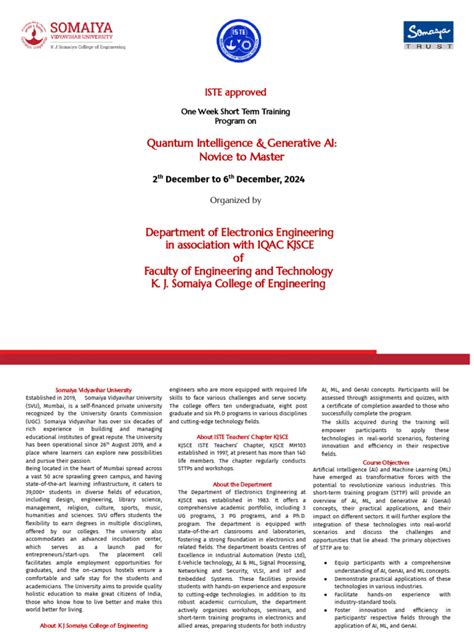 Sttp Quantum Intelligence And Generative Ai 2dec 2024 Pdf