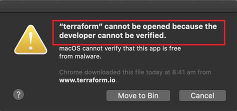 Cannot Be Opened Because The Developer Cannot Be Verified Mac Fix