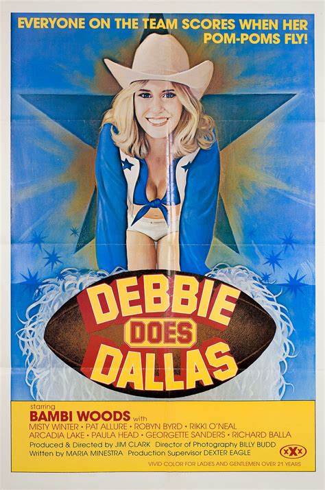 Debbie Does Dallas Original Ca U S One Sheet Movie Poster