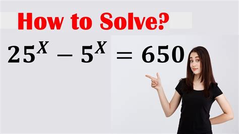 A Good Math Olympiad Exponential Equation Math Olympiad Questions Beautiful Algebra Equation