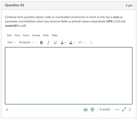 Solved Continue From Question About Code An Overloaded