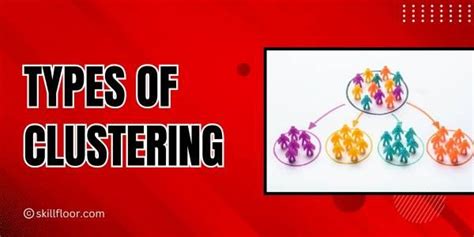 Lets Explore The Different Types Of Clustering Skillfloor