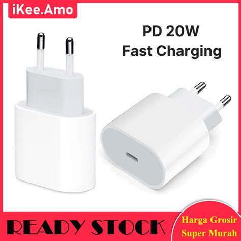 Jual Pd W Adaptor Kepala Charger Usb Type C Fast Charging Shopee Indonesia