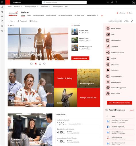 Au A Savvy Sharepoint Intranet Solution That Has Seen Productivity Take Flight