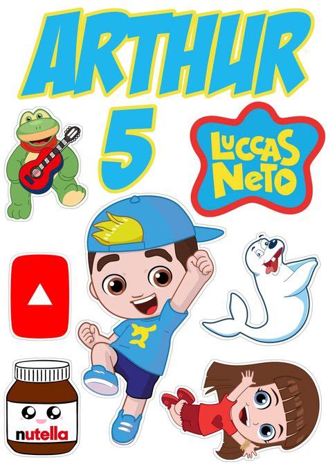 Topo De Bolo Lucas Neto