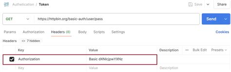 How To Pass Basic Authorization Token In Header In Postman Qa
