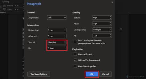 Hanging Indent In Word Easy Guide For Perfect Formatting