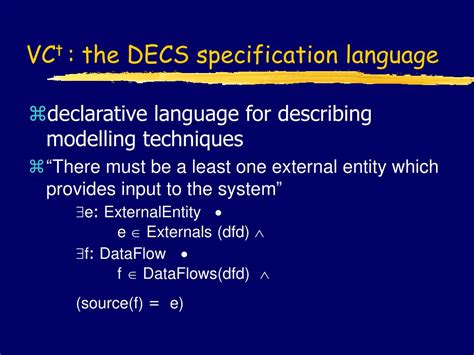 Ppt Enhancing Modelling Tools With Constraint Based Specification Powerpoint Presentation Id