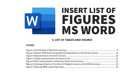 How Do I Add A Table Of Figures In Microsoft Word Free Worksheets Printable
