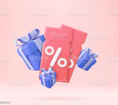 쿠폰 코드 프로모션을 통해 바우처 카드 캐시백 템플릿 디자인 쿠폰에 대한 스톡 벡터 아트 및 기타 이미지 쿠폰 티켓 3차원 형태 Istock