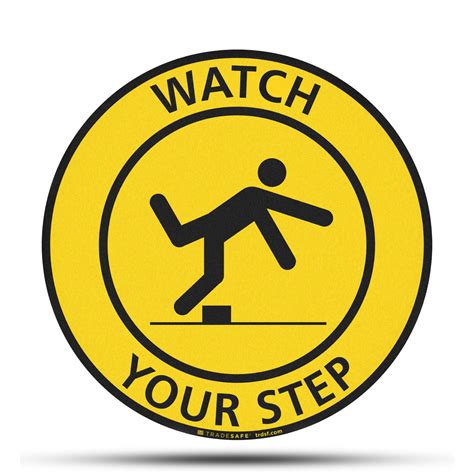 Watch Your Step Multi Message Signs Uss Worksheets Library