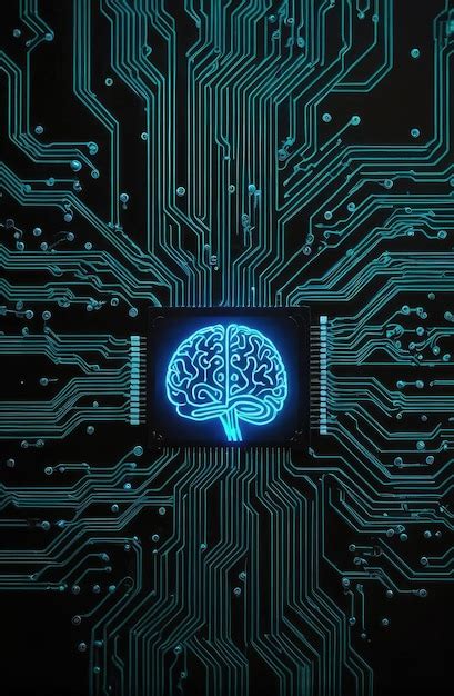 Premium Photo The Intersection Of Technology And Intelligence With Generative Ai