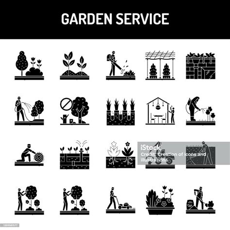 정원 서비스 색상 라인 아이콘 세트 소리를 즐기는 상징으로 자율 감각 자오선 응답 음파 개념에 대한 스톡 벡터 아트 및 기타 이미지 개념 검은색 남자 Istock