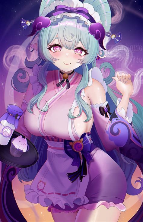 Yumemizuki Mizuki Genshin Impact Drawn By Wakya Danbooru